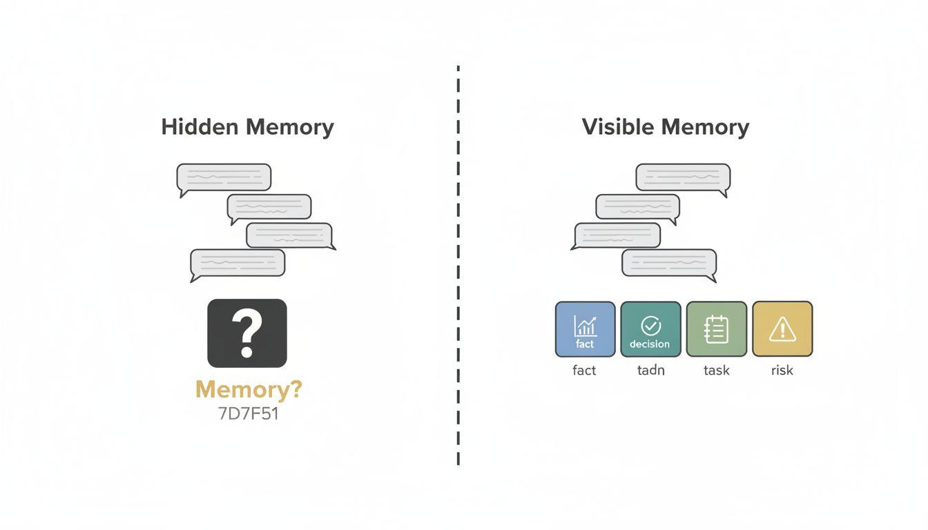 See What AI Remembers - Multi-Turn Memory Timeline Pattern
